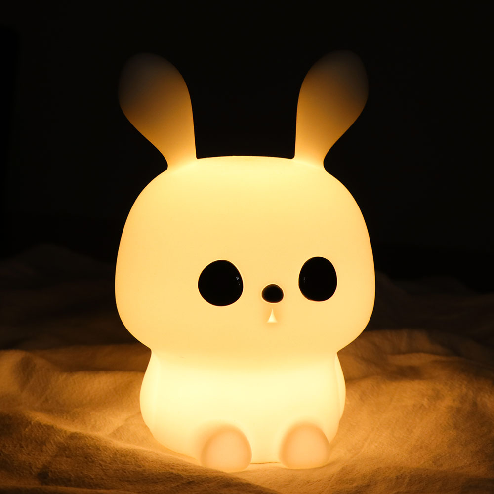 Wholesale Lovely Rabbit Night Light, Rabbit Silicone Lamp
