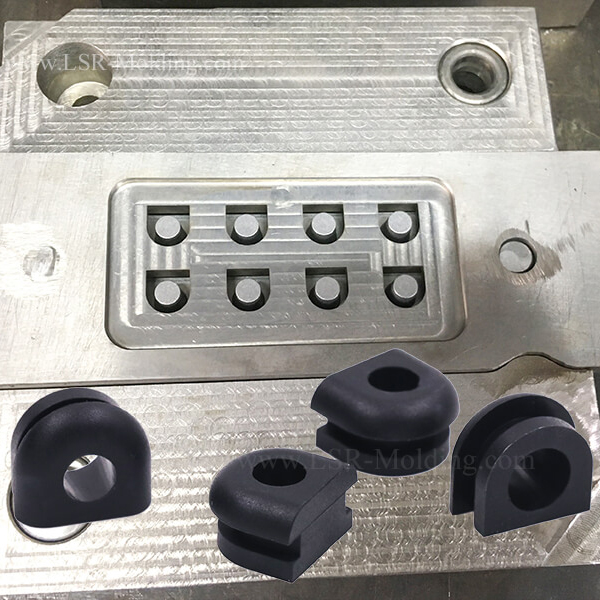 Grommet Compression Mold | Silicone Grommet Seal Mould