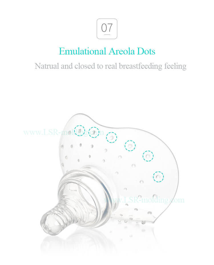 LSR Liquid Silicone Nipple Shield | Silicone Breastfeeding Shield